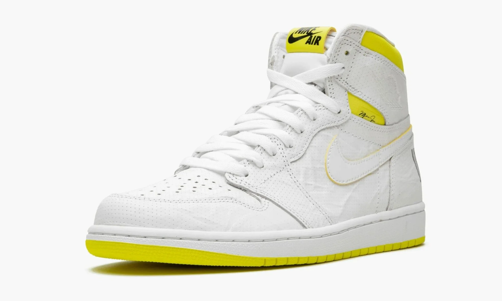 Air Jordan 1 Retro High "First Class Flight White" ★ KICKSADDICTION